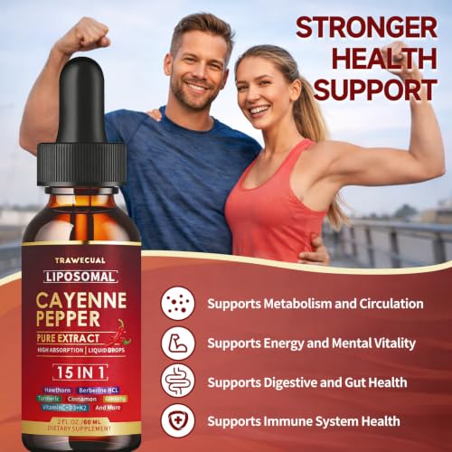 Trawecual cayenne liquid for energy boost
