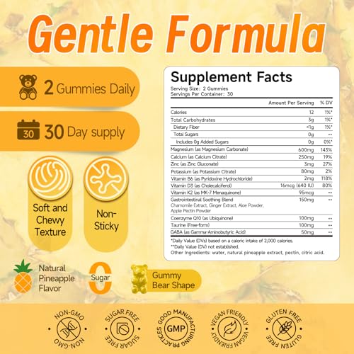 Trawecual gummies for improved sleep quality