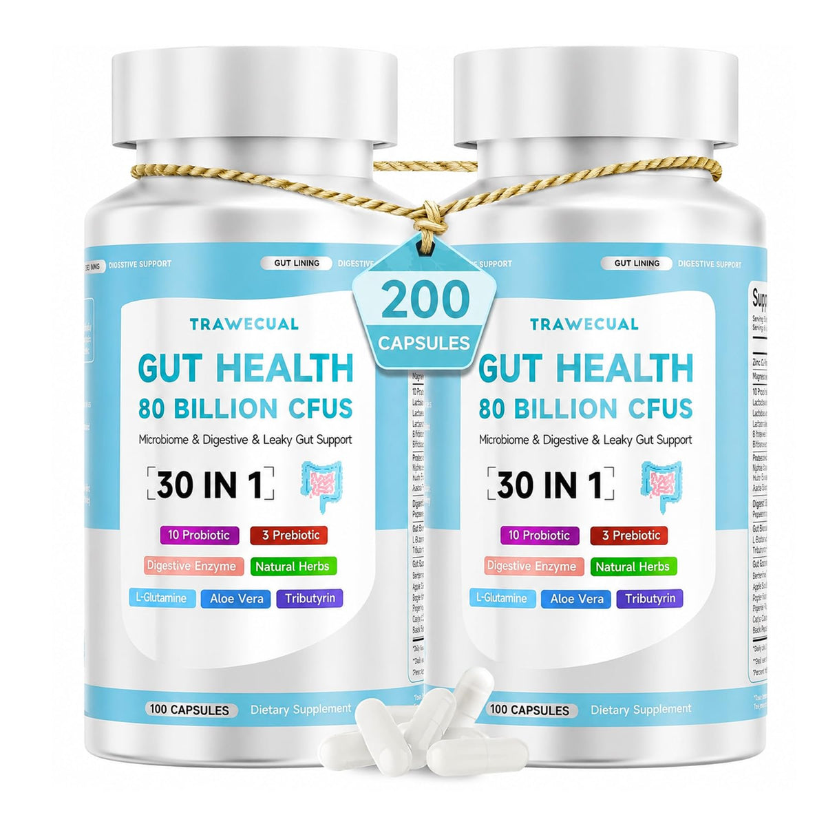 Trawecual probiotics for gut health