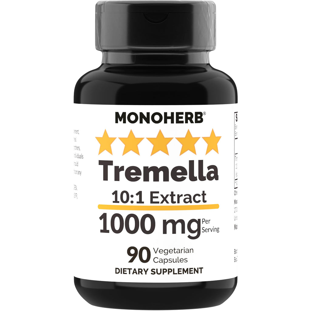 Tremella mushroom extract capsules