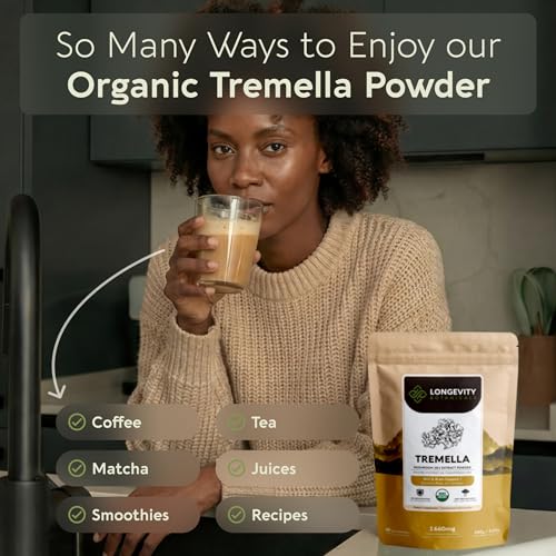 tremella mushroom powder for immune support