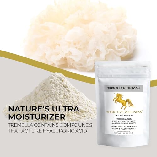 Tremella mushroom powder in adaptogen blends