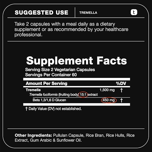 tremella mushrooms for overall wellness