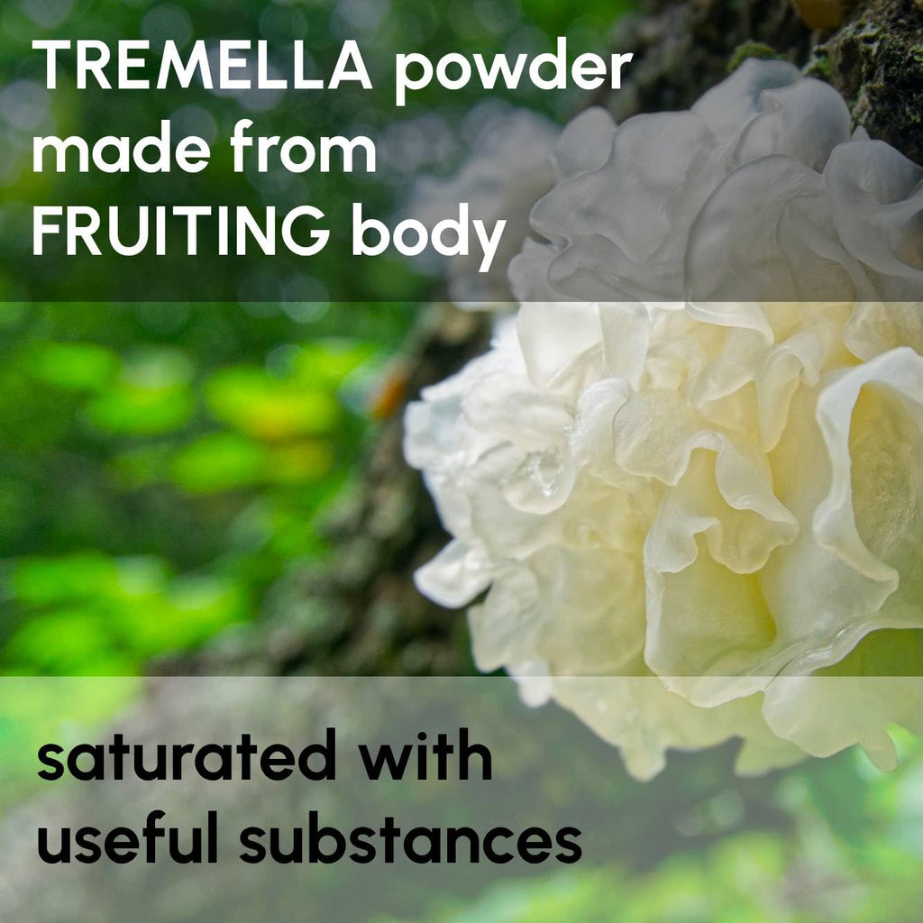 Tremella powder enhances hydration