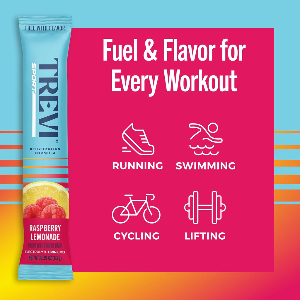 TREVI electrolyte packets for sports recovery