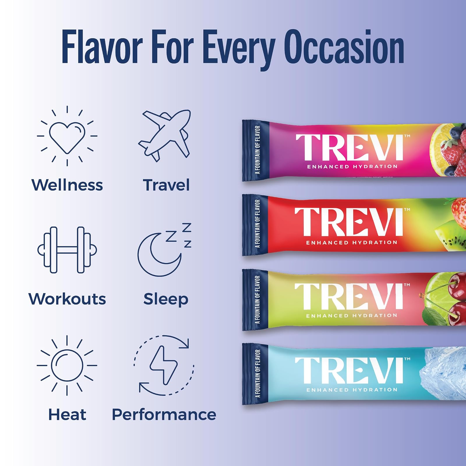 TREVI electrolyte powder for daily use