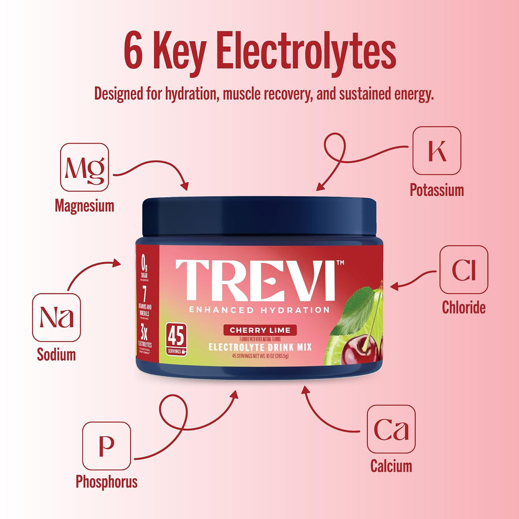 TREVI hydration powder with 45 scoops