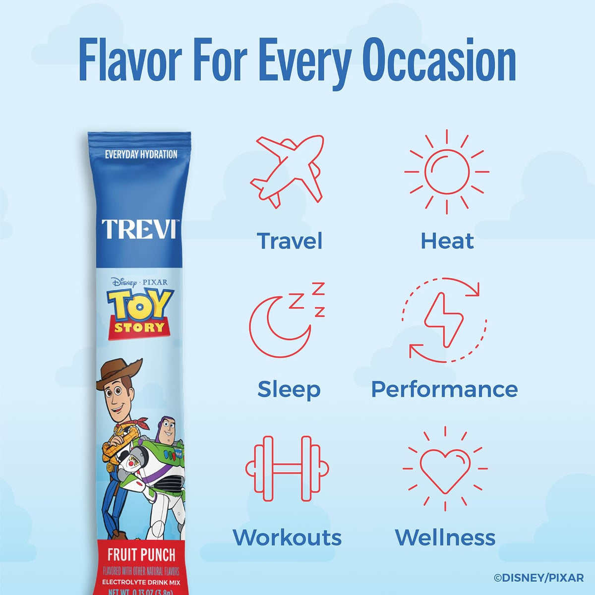 TREVI sugar free electrolyte drink mix