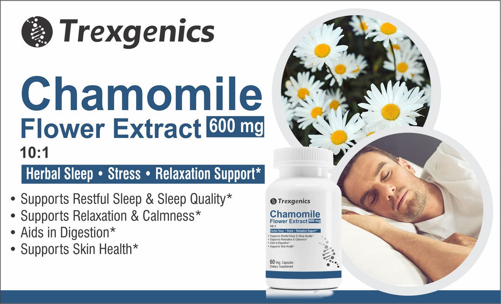 Trexgenics chamomile 10:1 extract