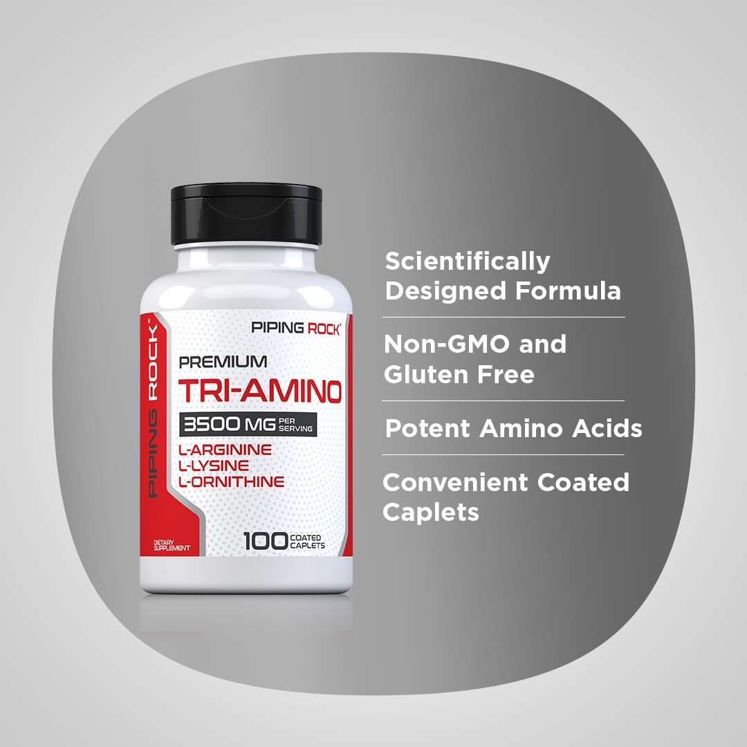 Tri Amino caplets for workout performance