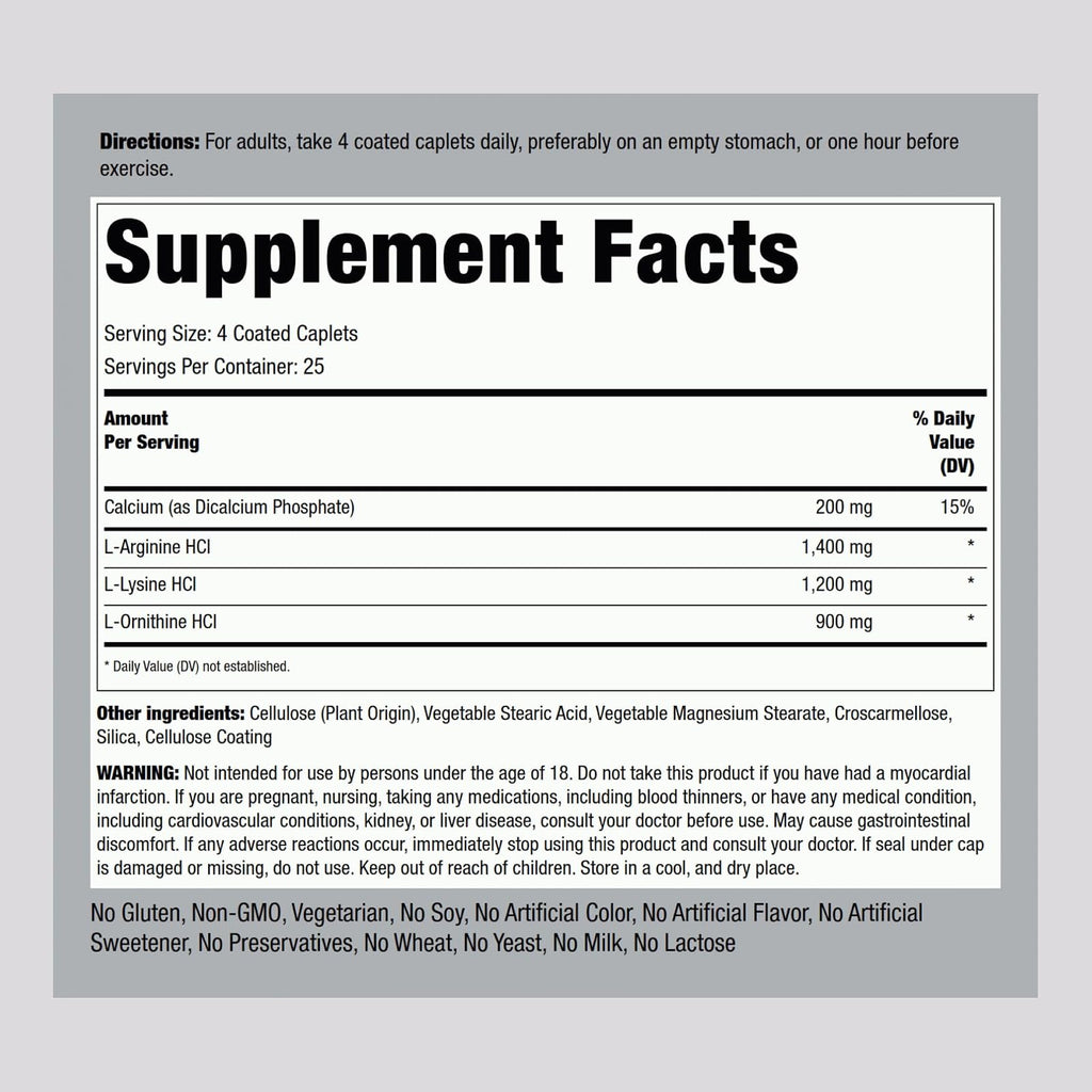 Tri Amino supplement for muscle recovery