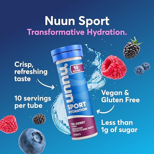 Tri-Berry flavour electrolyte tablets for athletes