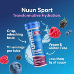 Tri-Berry flavour electrolyte tablets for athletes