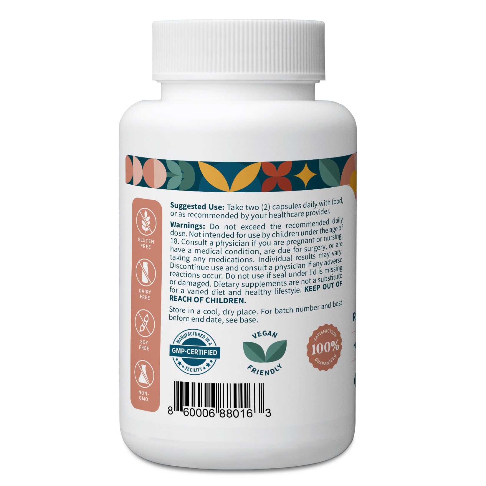 Tri-color maca root supplement