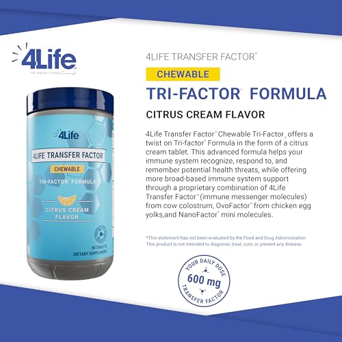 Tri-Factor blend immune boosting tablets