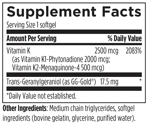 TRI-K vitamin K plus GG benefits
