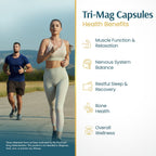 Tri-Mag capsules for daily wellness