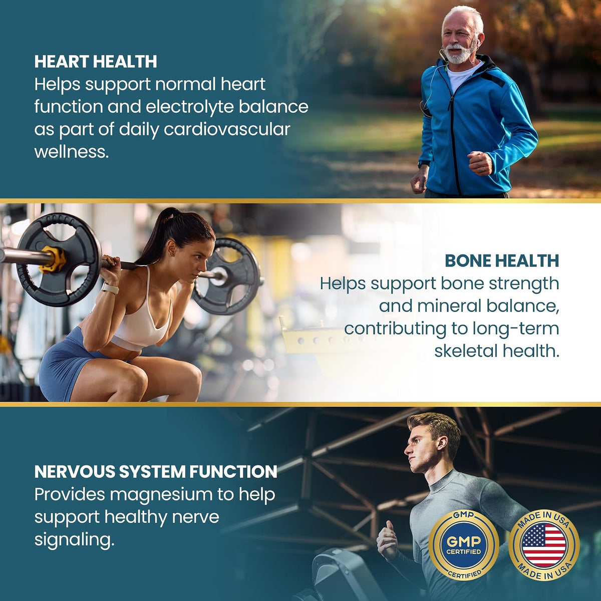 Tri-Mag for muscle relaxation