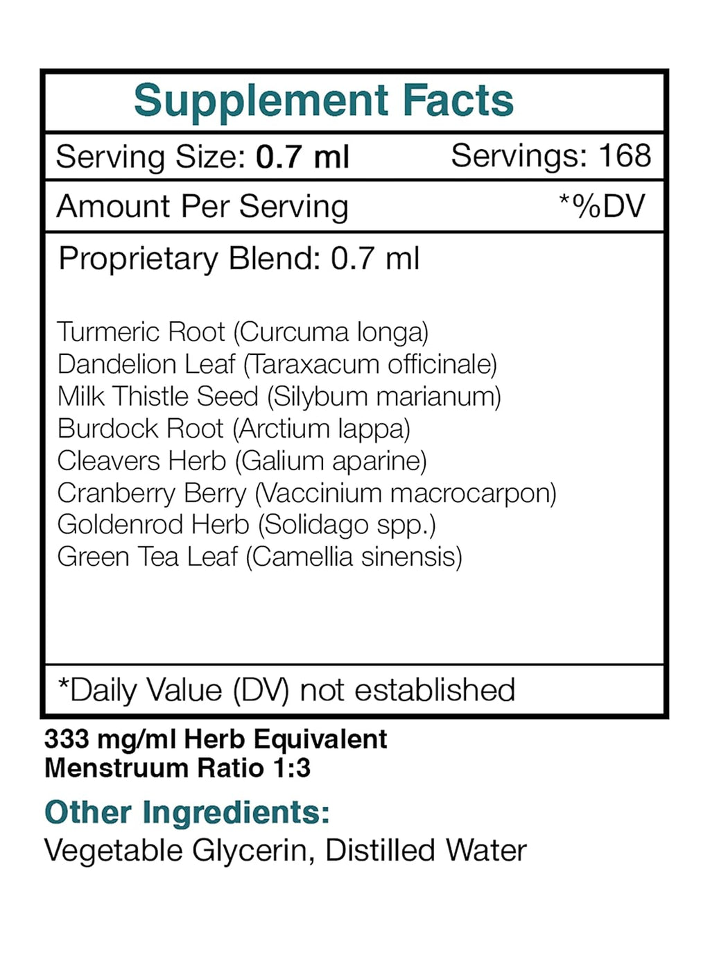 Tribal Detox cleansing herbal extract