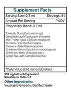 Tribal Detox glycerite for herbal remedies