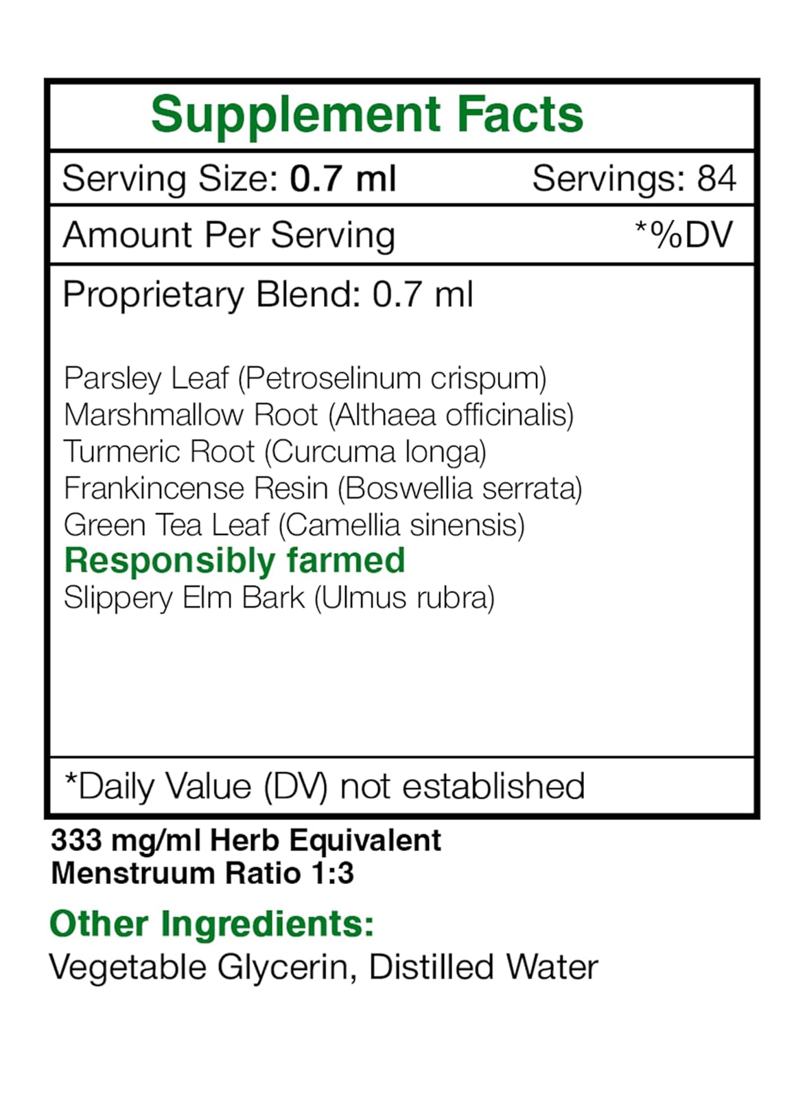 Tribal herbal formula for intestinal relief