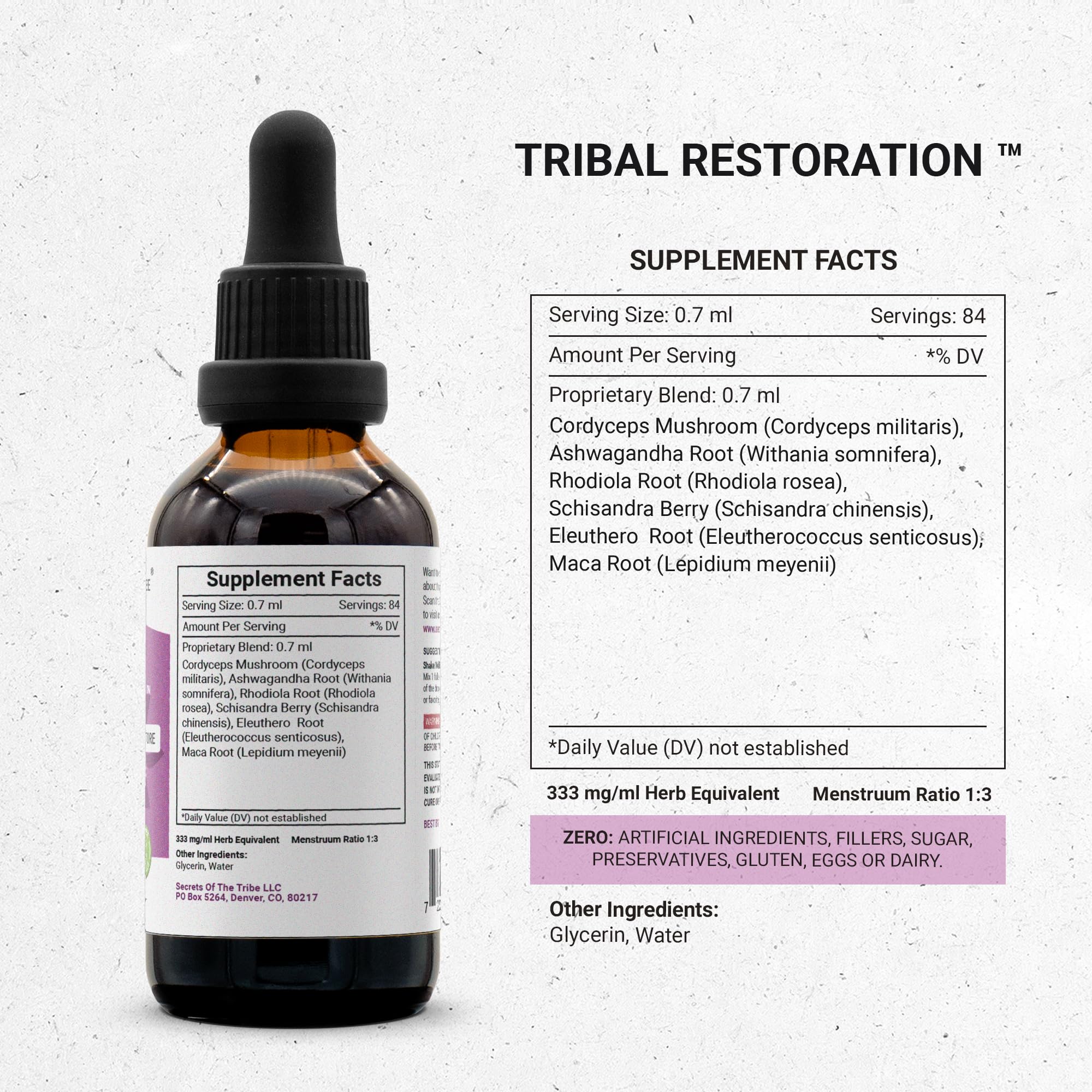 tribal restoration herbal remedy