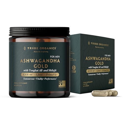 TRIBE ORGANICS Ashwagandha Gold capsules
