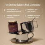 Tribiotic capsules for gut balance