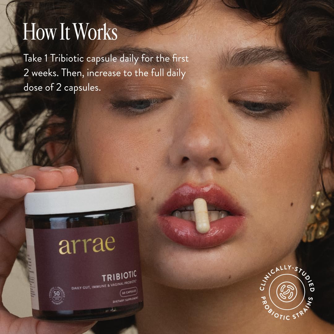 Tribiotic capsules for women's wellness