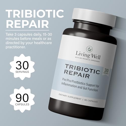 Tribiotic supplement for gut health