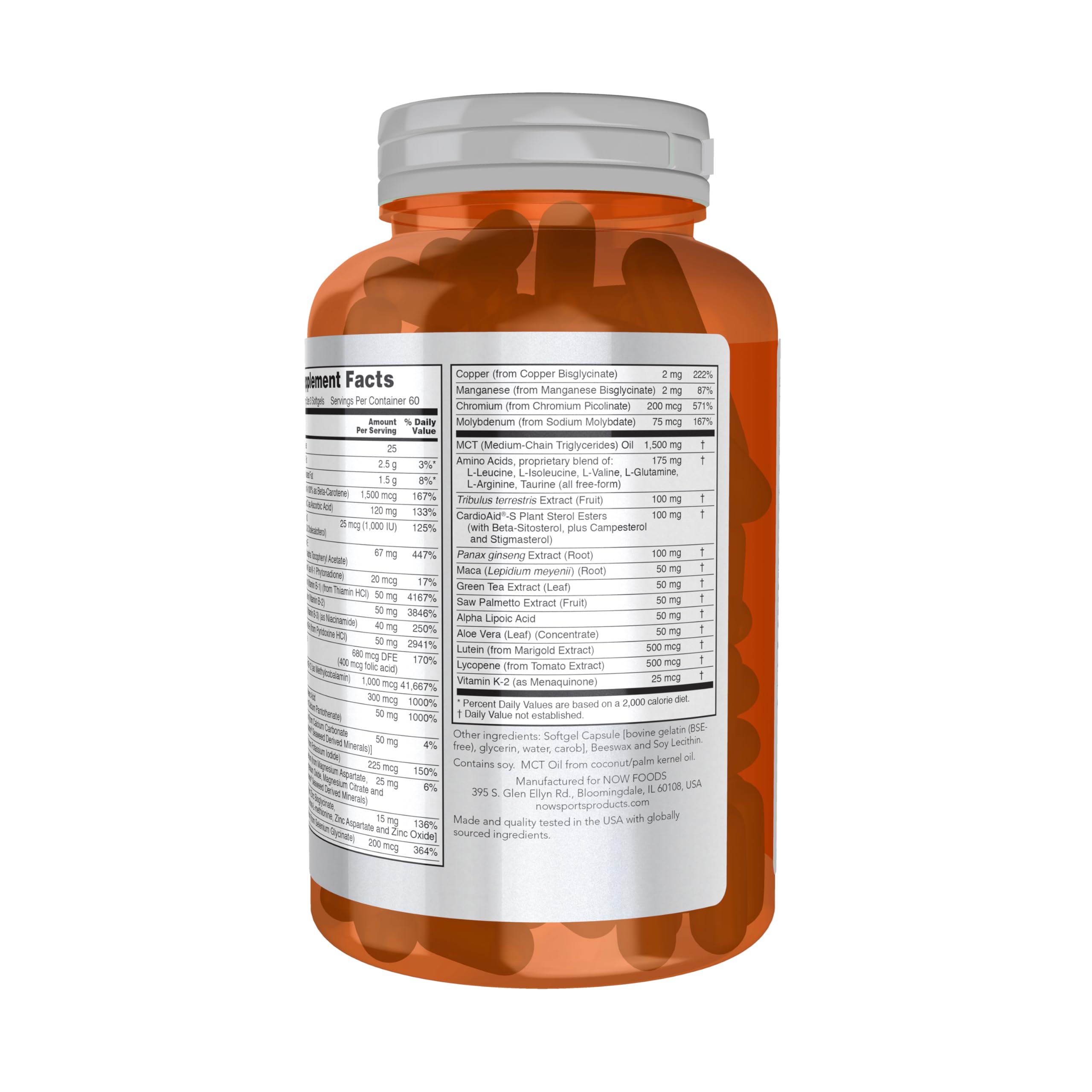 Tribulus extract for muscle support