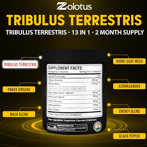 tribulus for men’s health support