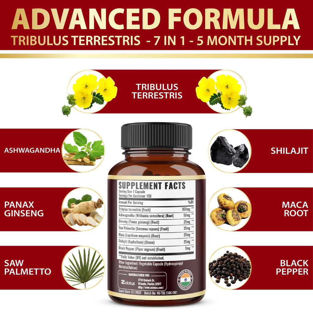 tribulus terrestris for improved stamina
