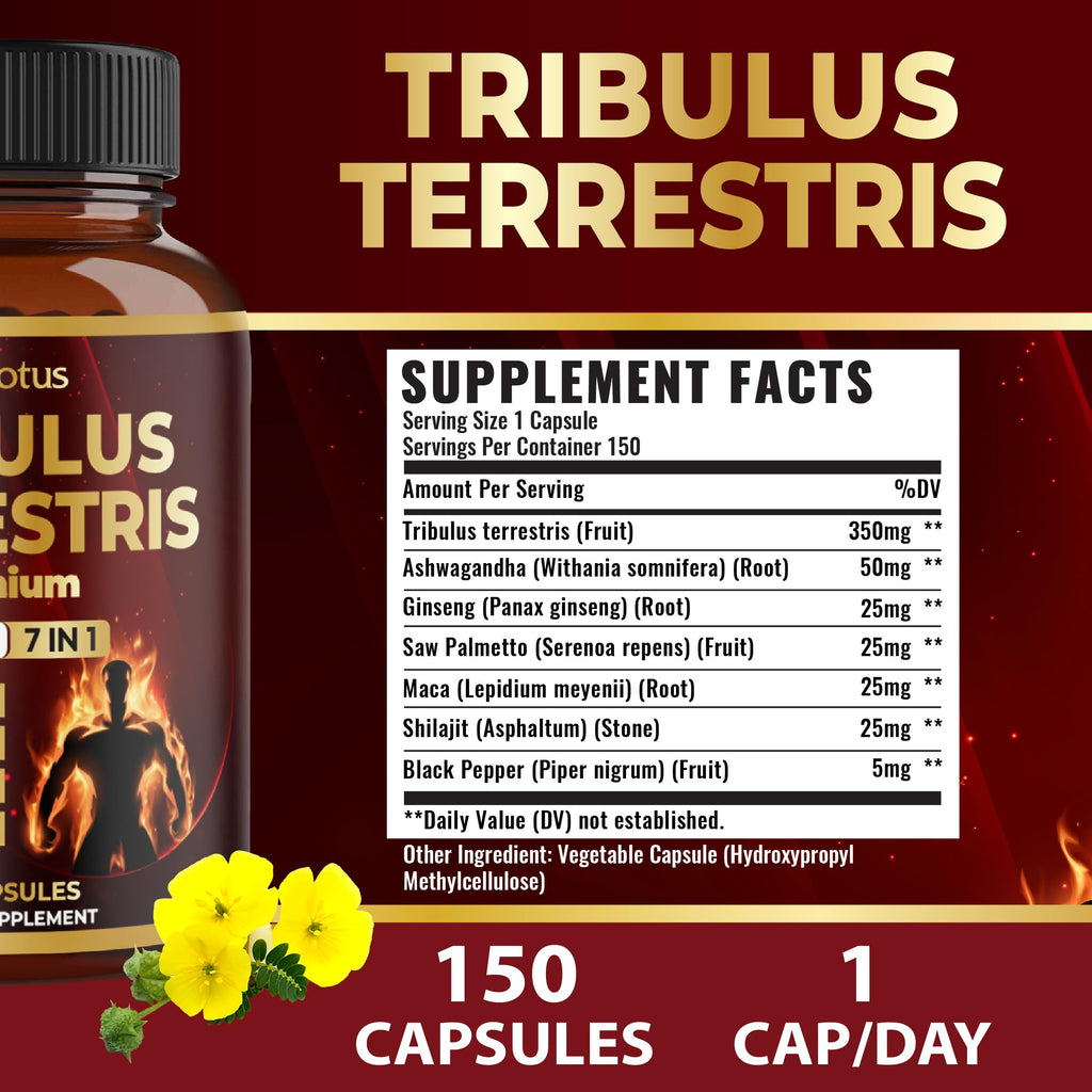 tribulus with ashwagandha for stress relief