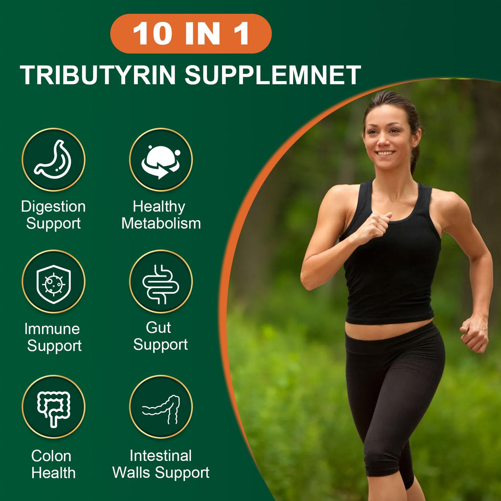 Tributyrin capsules for energy levels