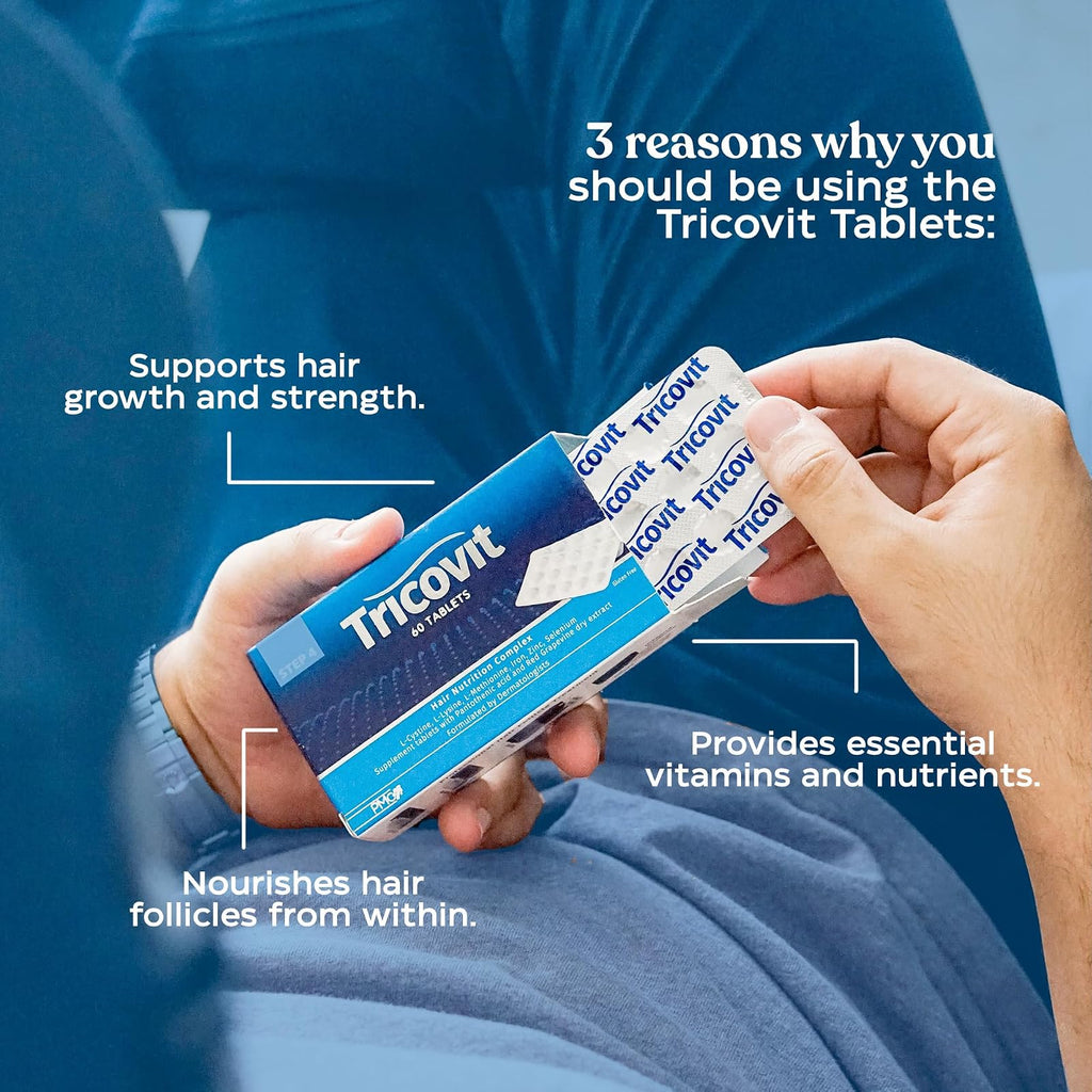 Tricovit tablets for thicker hair
