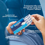 Tricovit tablets for thicker hair