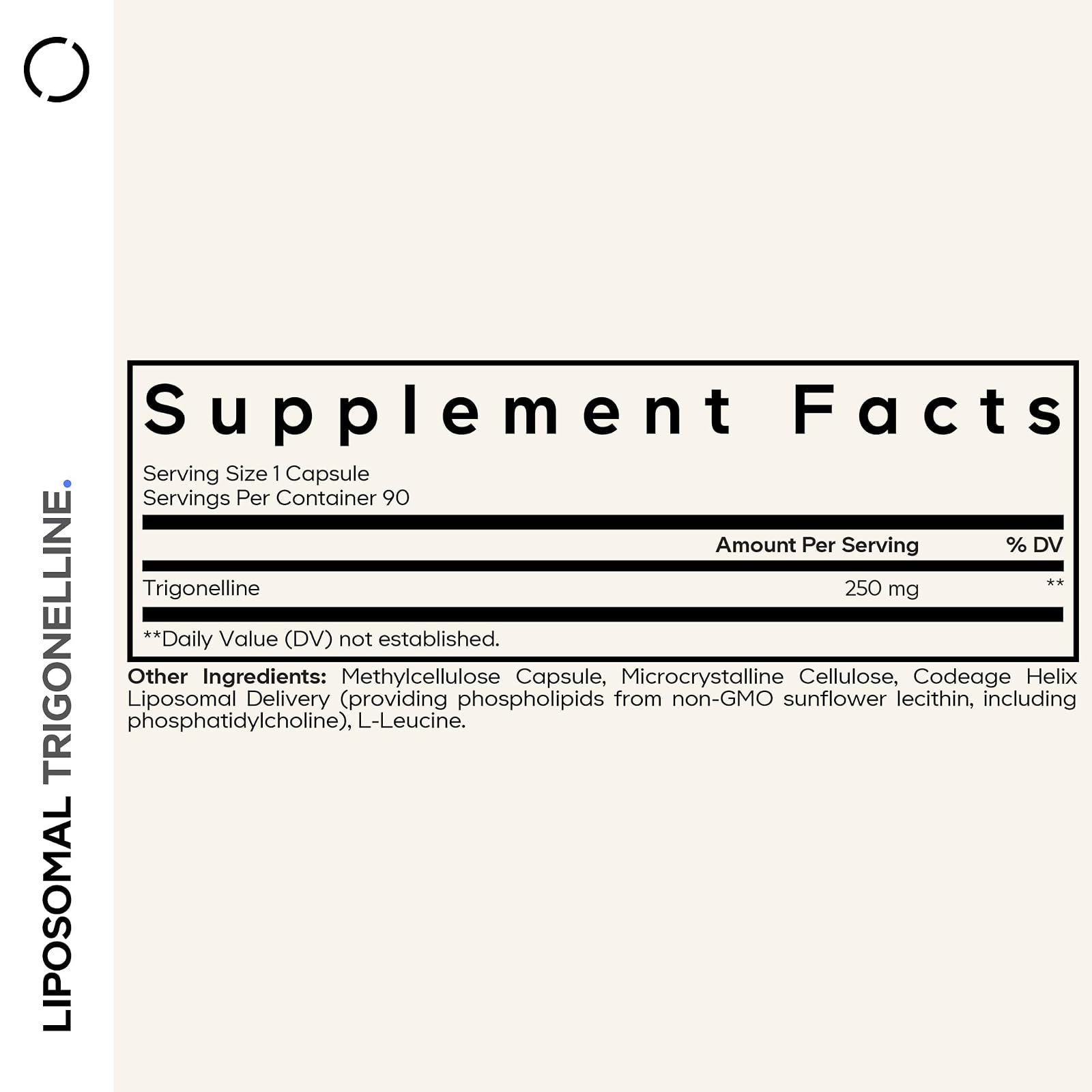 Trigonelline capsules for healthy metabolism
