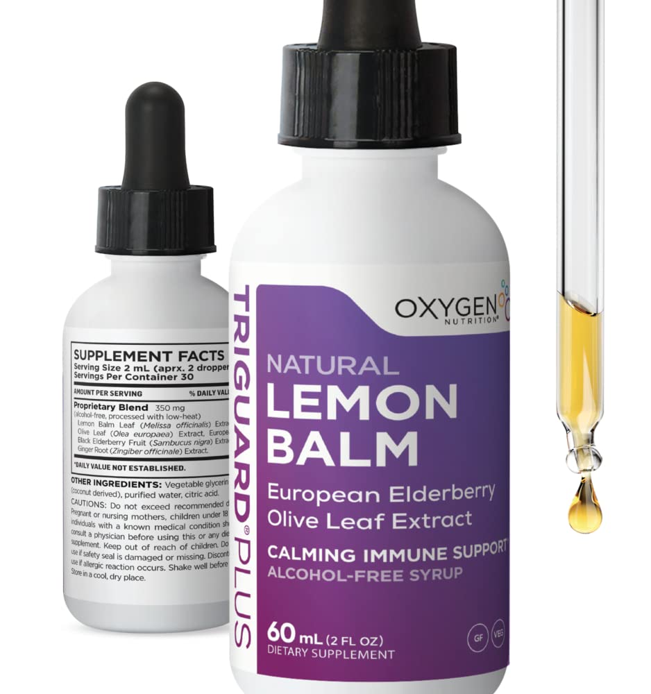 TriGuard Lemon Balm Plus tincture benefits