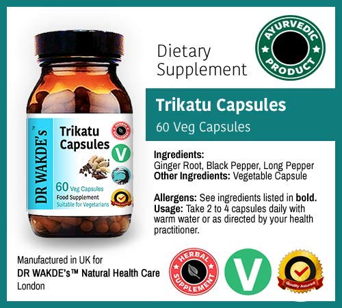 Trikatu capsules for enhanced metabolism