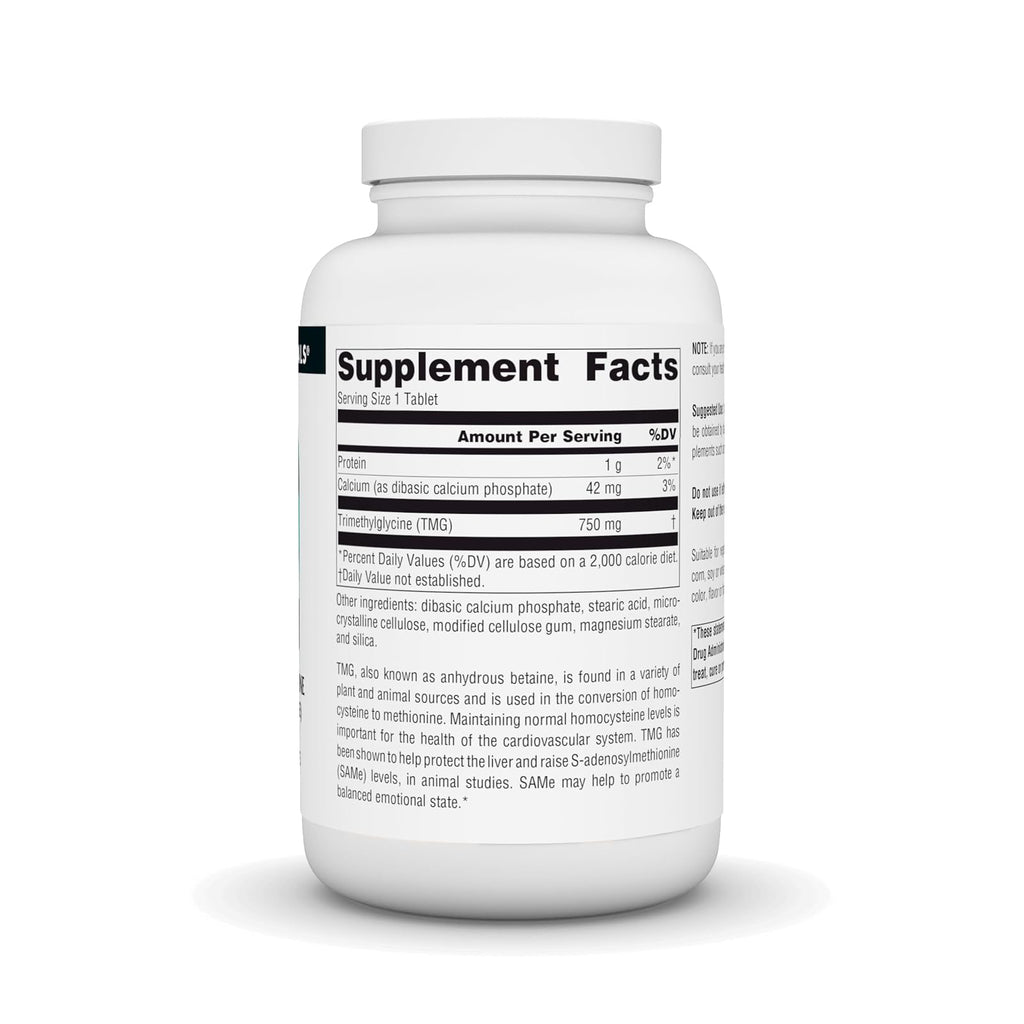 Trimethylglycine 750 mg health benefits