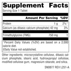 Trimethylglycine 750 mg multivitamin for men