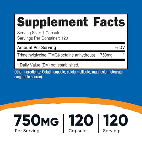 Trimethylglycine capsules for better health