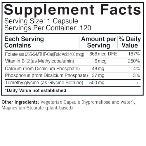 Trimethylglycine capsules for energy