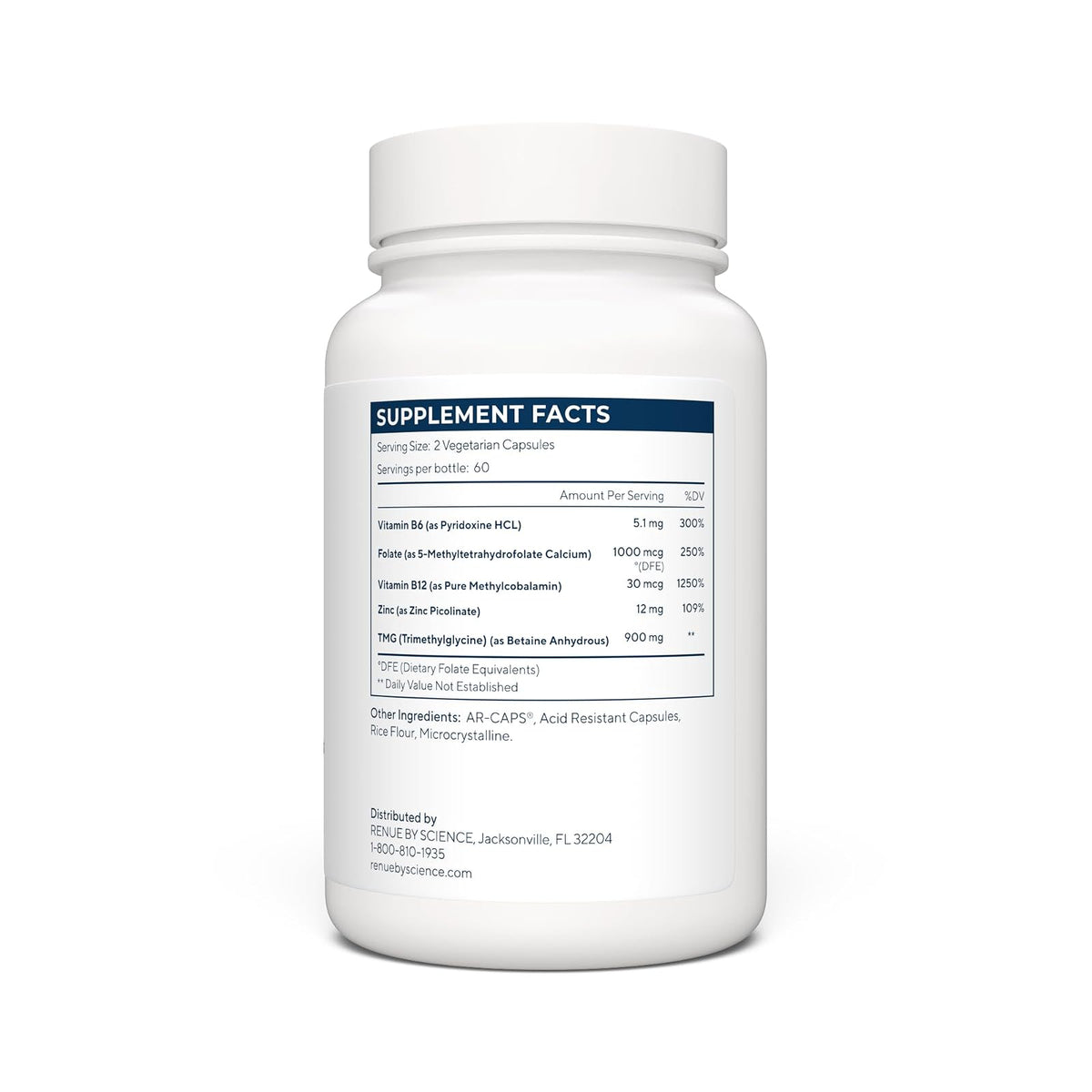 Trimethylglycine capsules for energy