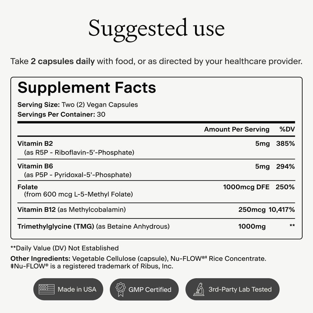 Trimethylglycine capsules for wellness
