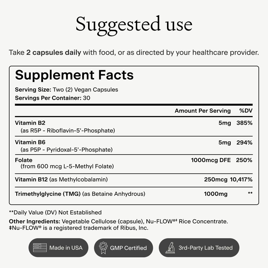 Trimethylglycine capsules for wellness