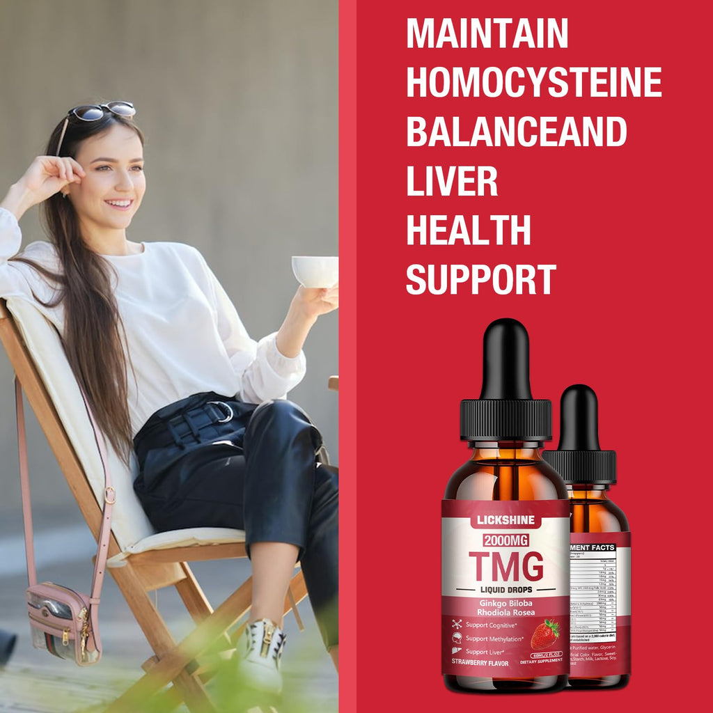Trimethylglycine drops for overall health