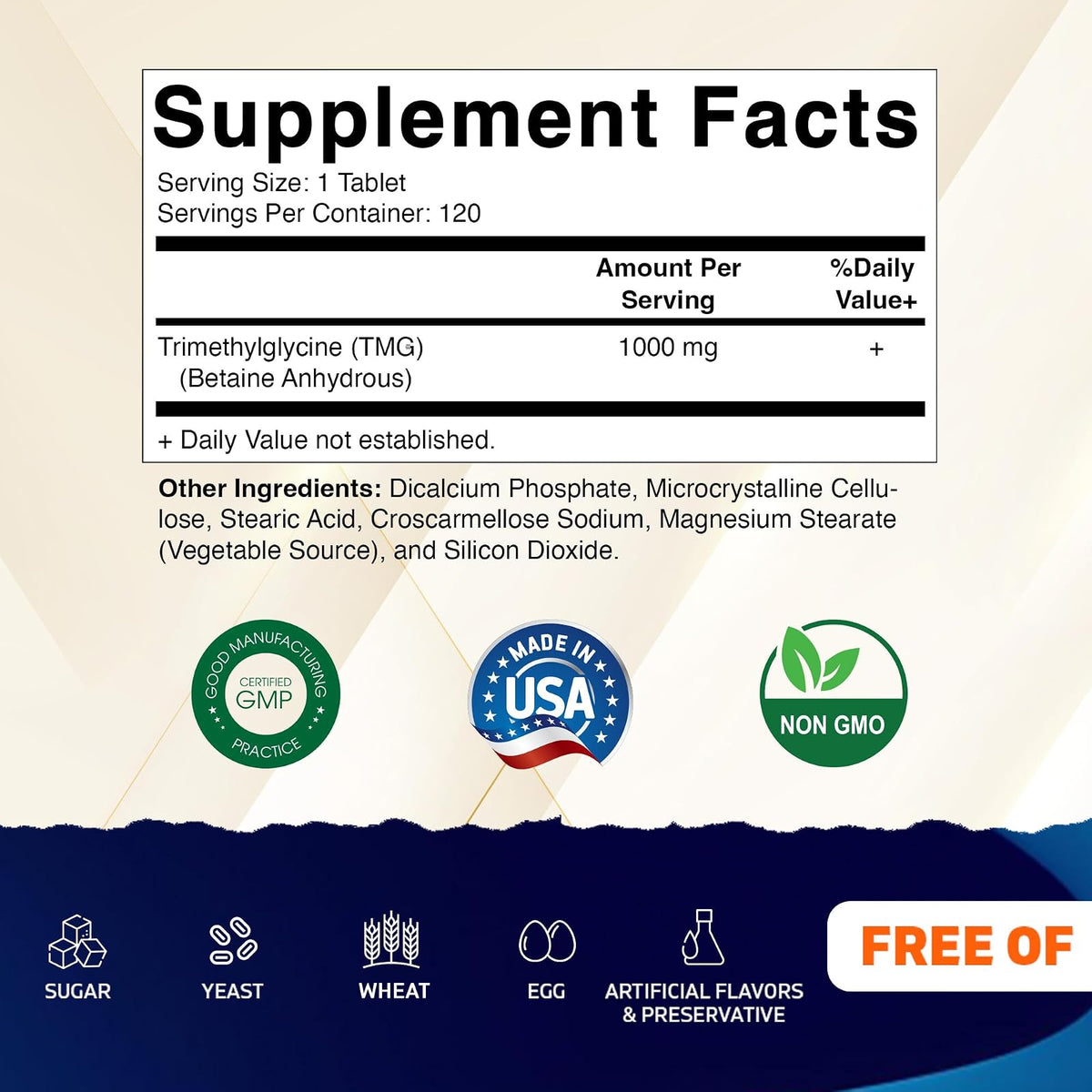 Trimethylglycine for energy support