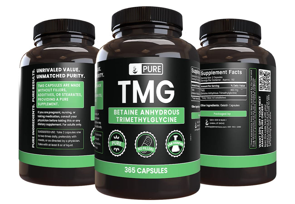 Trimethylglycine for enhanced wellness